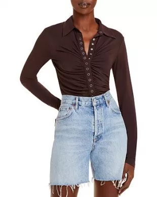 A.L.C. - Larsen Snap Front Top