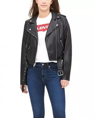Ghosted Ana de Armas Leather Jacket