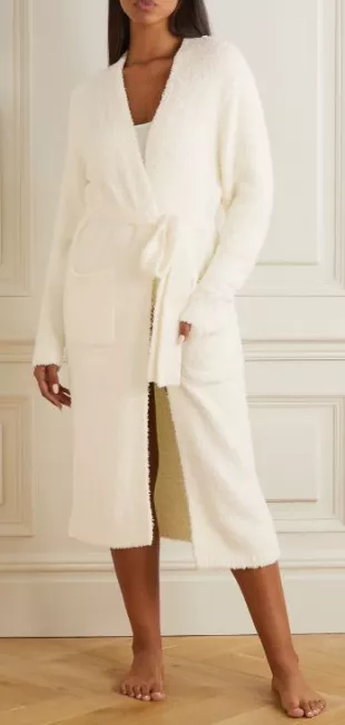 skims - Cozy Knit Bouclé Robe