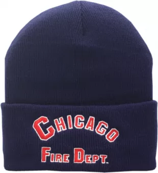 Unbranded - Chicago Fire Department Arched Logo Beanie