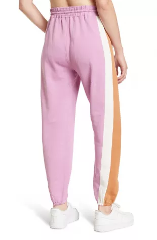 l*space - Home Stretch Colorblock Stripe Jogger Sweatpants