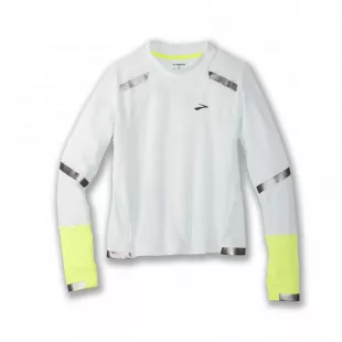 brooks - Carbonite Reflective Running Long Sleeve T-Shirt