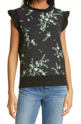 Ted Baker London - Zaphira Floral Print Top