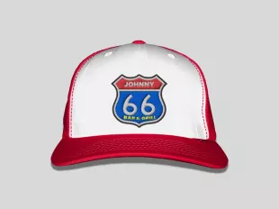 MindfulMavenStudio - Johnny 66 Embroidered Trucker Hat Platonic Series ...
