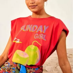 FARM Rio - Sunday Girl Graphic Tee