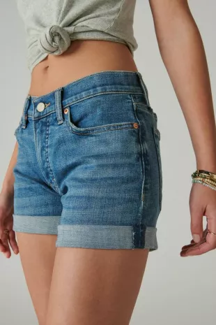 Lucky Brand - Mid Rise Ava Short
