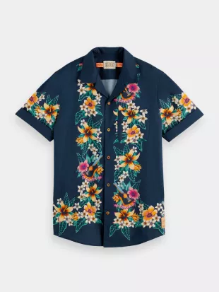 Scotch & Soda - Printed Hawaiian Shirt