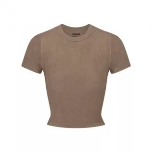 skims - Terry Lounge Seamless Cropped Tee