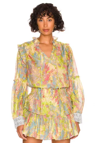 loveshackfancy - Ronalda Blouse