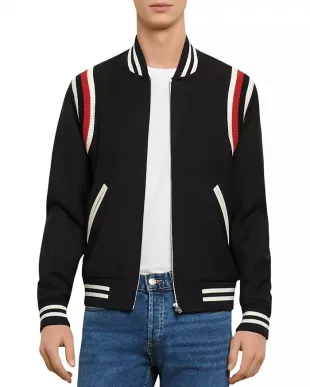 Sandro - Teddy Band Varsity Jacket