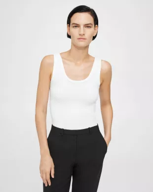 Theory - Tank Top in Stretch Jersey