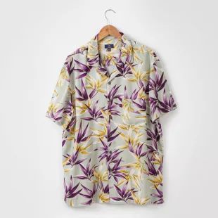 george - Coral Bird Of Paradise Shirt