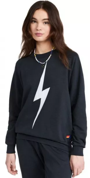 Aviator Nation - Aviator Nation Bolt Crew Sweatshirt