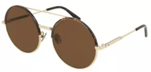 Bottega Veneta - 58mm Round Aviator Sunglasses