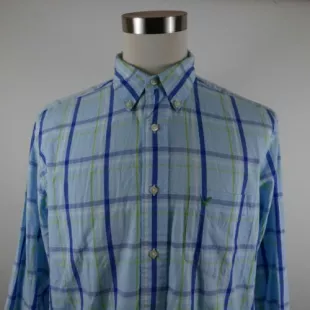 American Eagle Outfitters - American Eagle Mens Long Sleeve Button Down ...