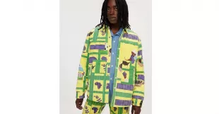 Levi's® X Denim Tears - Quilted Shacket - Multi-color