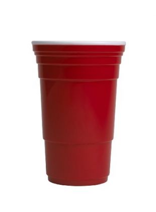 Red Cup Living - Red Cup Living Reusable Beverage Cup, 32-Ounce, Red