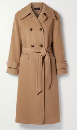 NILI LOTAN - Amin Belted Camel Hair Coat