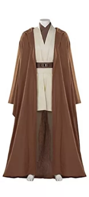 Unbranded - Jedi Master Robes Obi Wan Halloween Cosplay Costume Anakin ...