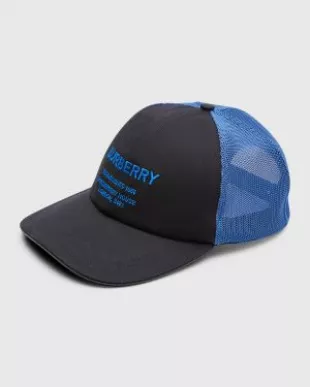 Burberry - Navy Horseferry Trucker Hat