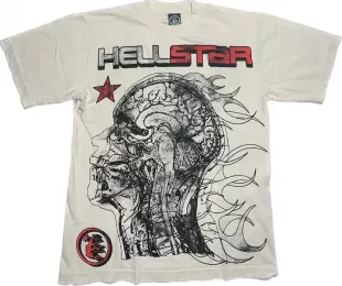 Hellstar - White Human Development T Shirt