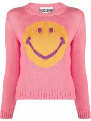 Moschino - Smiley Graphic Sweater