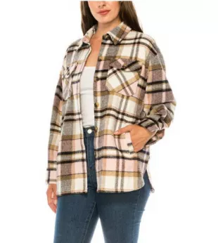 Urban Diction - Easy Going Shacket