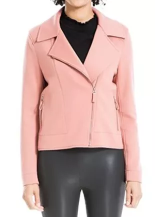 Max Studio - Ponte Short Moto Jacket