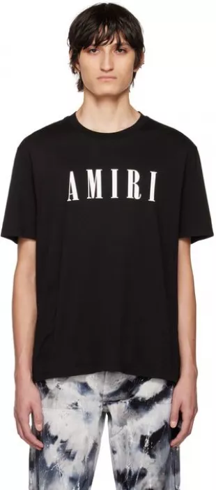 Amiri - Black Core Logo T Shirt