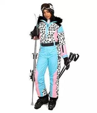 Tipsy Elves - Snow Leopard Ski Suit