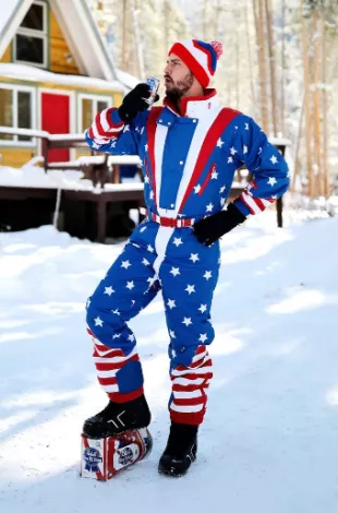 Tipsy Elves - Americana Ski Suit