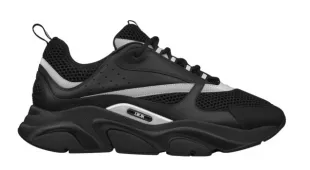 Dior - Black Reflective B22 Sneakers
