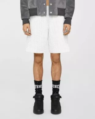 Givenchy - White 4G Terry Cotton Shorts
