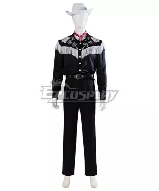 Barbie 2023 Film Ken Cowboy Outfit Cosplay Costume