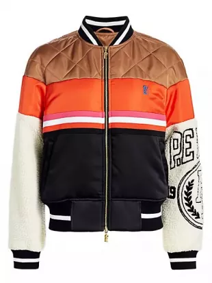 P.E NATION - Collegiate Squad Jacket 3.8 out of 5 Customer Rating Null