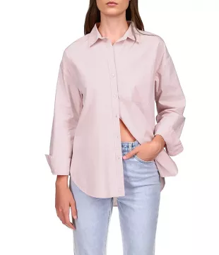 Sanctuary - Sanctuary Open Back Button-Up Tunic