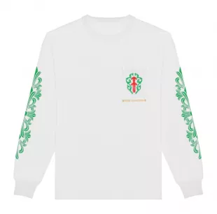 Chrome Hearts - White Christmas Dagger Long Sleeve T Shirt