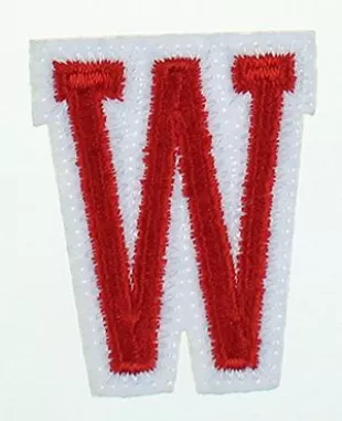 Rechere - RECHERE Letter Alphabet Uppercase Embroidered Iron On Patch ...