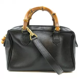 Gucci - Bamboo Leather Mini Bag