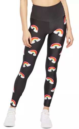 Goldsheep Clothing - Neon Mini Rainbows Leggings