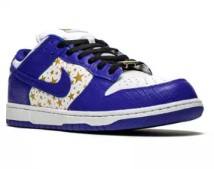 Nike - Dunk Low x Supreme Royal Stars