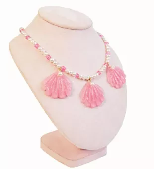 Unbranded - Barbie seashell necklace, Barbie necklace, Pink seashell ...