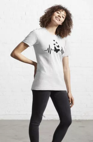 Red Bubble - EKG Essential T-Shirt