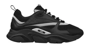 Dior - Black Reflective B22 Sneakers