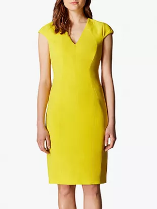 Karen Millen - V-Neck Pencil Dress
