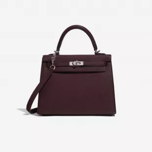 Hermès - Kelly 25 Epsom Rouge Sellier