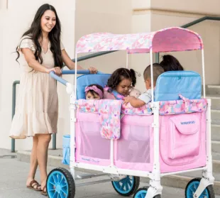 Wonderfold - W4 Petal Pop Stroller Wagon