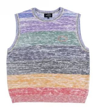 AFB - Multicolor Wide Stripe Sweater Vest