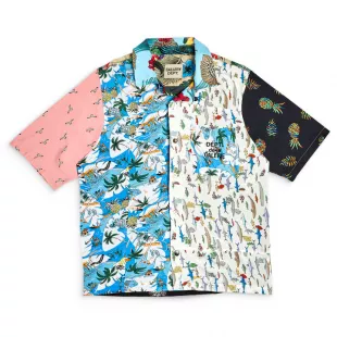 Gallery Dept. - Tropical Patchwork Vacation Shirt