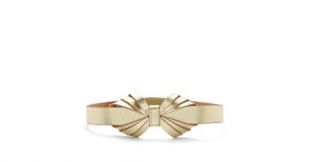 Fossil - Leather Bow Belt